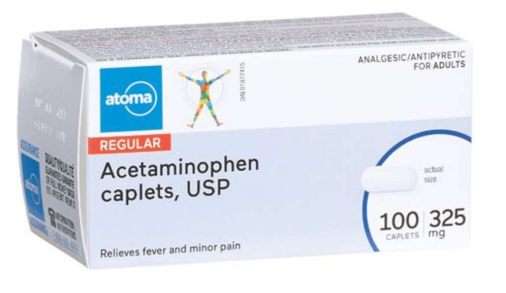 Atoma Acet 325MG 100cplt - Young's Pharmacy & Homecare
