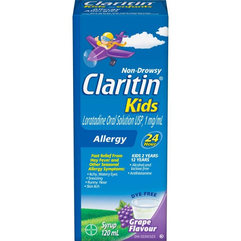 Claritin Syrup Child Grape 120ML - Young's Pharmacy & Homecare