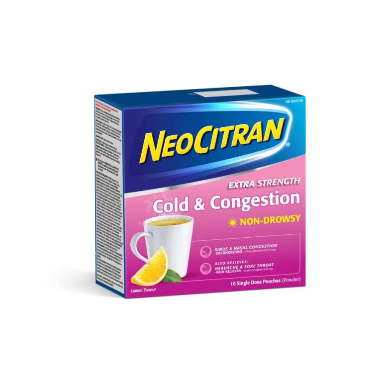 Neocitran Ex-Strength Cold & Congestion Non Drowsy 10 - Young's ...